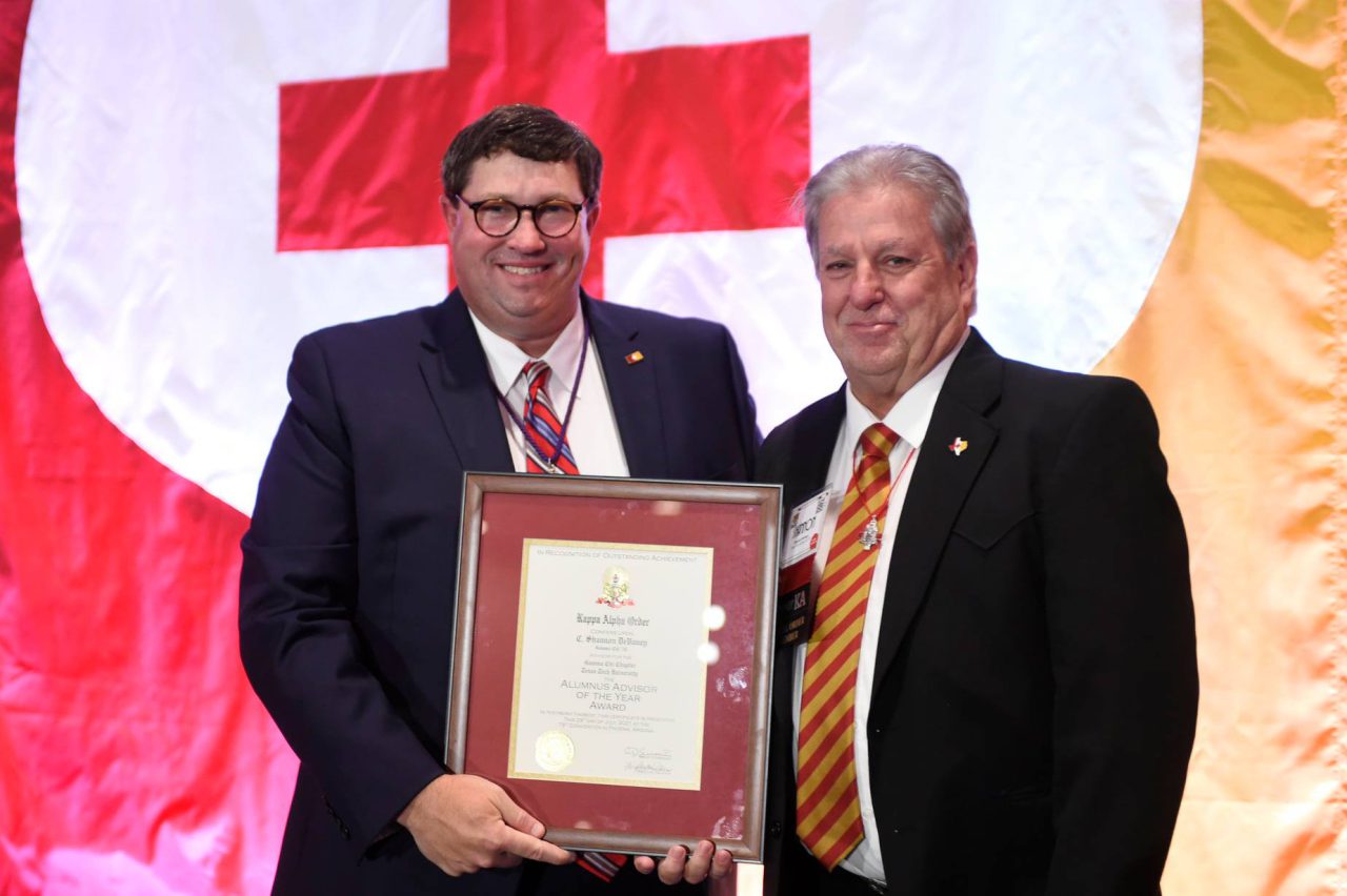 Texas Tech Alumnus Named as Alumnus Advisor of the Year - Kappa Alpha Order