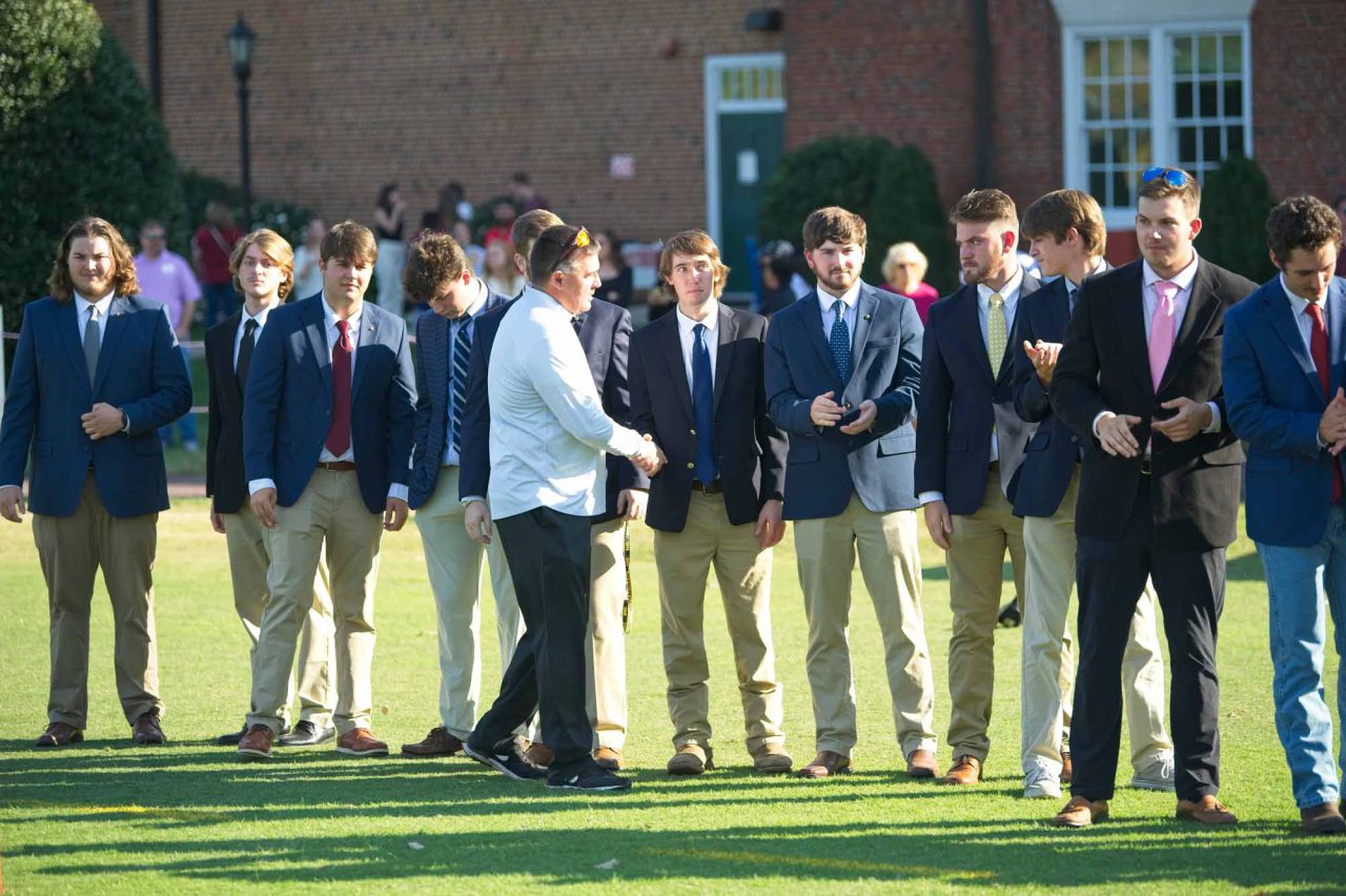 Track Chair Presented to Veteran by Hampden-Sydney and Randolph-Macon ...