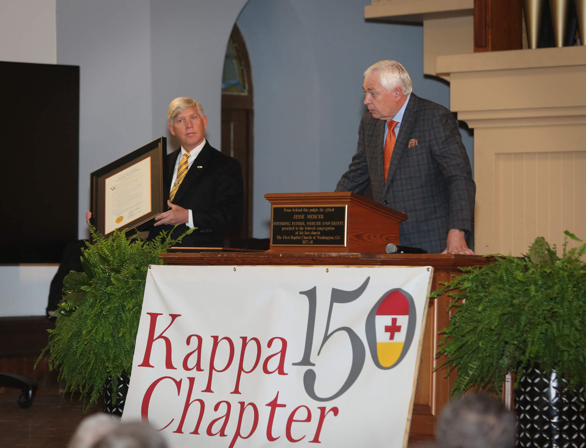 Kappa Chapter Celebrates 150 Years of Excellence at Mercer University ...