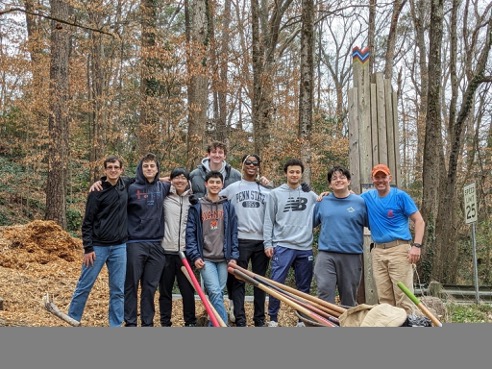 Emory Chapter Clears Local Conservancy Trail - Kappa Alpha Order